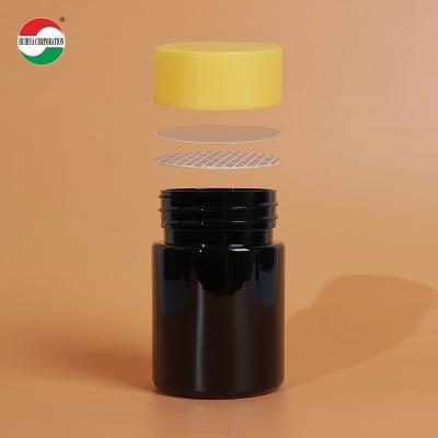 China Food Grade PET Plastic Bottle Jar 360ml for Pet Nutrition Vitamins with Screw Cap for sale