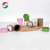 China Eco Friendly Kraft Paper Tube with Top Hole for Seasoning Spice Salt 55mm Diameter for sale