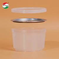 China High Temperature Sterilization PP Bowl with Aluminum Easy Open Lid for Pepperpaste 100ml to 500ml for sale