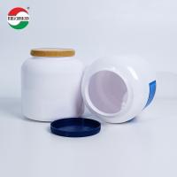 China Customizable Food Grade PET Plastic Jar 1000ml 2000ml with Screw Top for Powdered Milk Snacks for sale