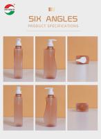 China Clear PET Plastic Jar 500ml Shampoo Shower Gel Bottle with Pump Lid Customizable for sale