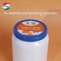 China Food Grade 502# 125mm Plastic PP PE Cover Lid for Milk Powder Bottle ISO SGS FDA Approved for sale
