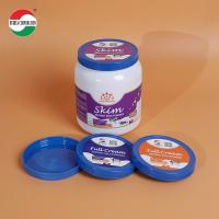 China Food Grade 502# 125mm Plastic PP PE Cover Lid for Milk Powder Bottle ISO SGS FDA Approved for sale