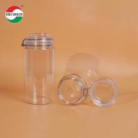 China Food Grade Airtight PET Jar for Honey Candy 500ml Clear Plastic Container for sale