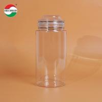 China 1660ml Transparent PET Plastic Jar with Screw Lid for Food Storage Eco-Friendly Packaging for sale