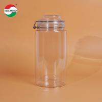 China Food Grade Airtight PET Jar for Honey Candy 500ml Clear Plastic Container for sale