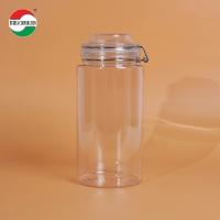 China Food Grade Airtight PET Jar for Honey Candy 500ml Clear Plastic Container for sale