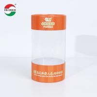 China Eco-Friendly Paper Composite Cans with PVC Window for Food Toy Gift Packaging 5000 MOQ for sale