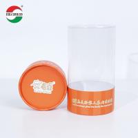 China Eco-Friendly Paper Composite Cans with PVC Window for Food Toy Gift Packaging 5000 MOQ for sale