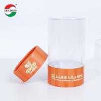 China Eco-Friendly Paper Composite Cans with PVC Window for Food Toy Gift Packaging 5000 MOQ for sale