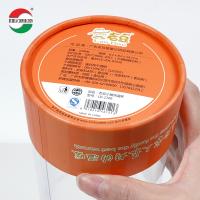 China Eco-Friendly Paper Composite Cans with PVC Window for Food Toy Gift Packaging 5000 MOQ for sale