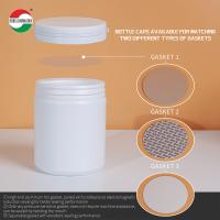 China 1250ml HDPE Clear Plastic Cylinder Bottle Damp Proof Recyclable Food Grade 100mm Diameter for sale