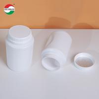 China 2000ml Clear HDPE Plastic Cylinder Bottle Recyclable Damp Proof Food Grade for Nutritional Supplements for sale