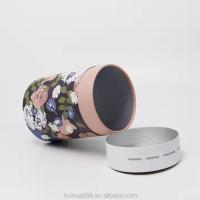 China Food Grade Kraft Paper Tube Wine Cylinder Packaging 16mm to 150mm Diameter Custom Height Embossed for sale