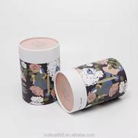 China Food Grade Kraft Paper Tube Wine Cylinder Packaging 16mm to 150mm Diameter Custom Height Embossed for sale