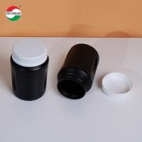 China 1600ml HDPE Clear Plastic Cylinder Bottle with Screw Lid 100mm Diameter Custom Label for sale