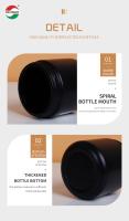 China 480ml HDPE Bottle Food Grade Plastic with Custom Labels for Nutritional Products 90mm Diameter for sale