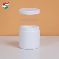 China 500ml Clear HDPE Cylinder Bottle Food Grade Sealing for Weed Packaging 500ml HDPE500-D194e for sale