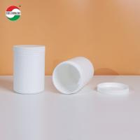 China 1750ml HDPE Plastic Cylinder Bottle with Screw Lid Food Grade Eco Friendly for Dry Food Packaging for sale