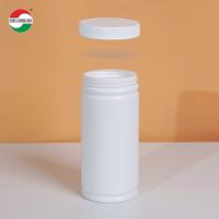 China 1000ml Clear HDPE Cylinder Bottle with Screw Lid Food Grade for Health Product Packaging for sale