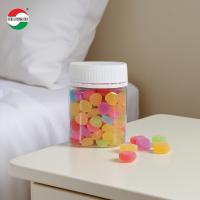 China Wholesale PET Plastic Honey Jars 250ml 500ml 1000ml Clear Square Round Bottles with Screw Cap Food Grade for sale