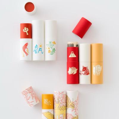 China Custom Printed Push Up Twist Paper Tubes for Lipstick Deodorant for sale