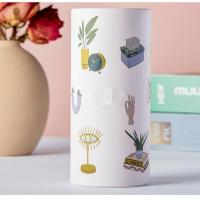 China 3 Ply Food Grade Bamboo Car Cylinder Tissue Paper Box 10000pcs MOQ for sale