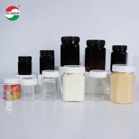 China Custom Clear PET Bottle with Screw Lid for Food Grade Packaging for sale