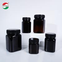 China Custom Clear PET Bottle with Screw Lid for Food Grade Packaging for sale