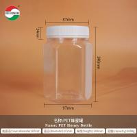 China Food Grade Clear PET Bottle 500ml 1000ml with Screw Lid for Health Products Packaging for sale