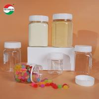 China Food Grade Clear PET Bottle 500ml 1000ml with Screw Lid for Health Products Packaging for sale