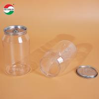 China 250ml PET Beverage Can for Juice and Soft Drinks with Easy Open Lid for sale
