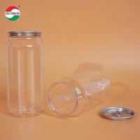 China 400ml PET Juice Bottle with Press Lid for Cold Filling for sale