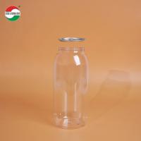 China 700ml Clear PET Beverage Can for Juice and Soft Drinks for sale
