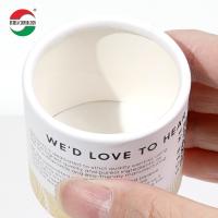China Eco Friendly Round Cardboard Powder Container 73mm 99mm Food Paper Tube Tea Packaging for sale