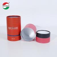 China Custom Recyclable Paper Tube Packaging 62-99mm Diameter for Cosmetics Candle Essential Oil Round Box for sale