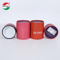 China Custom Recyclable Paper Tube Packaging 62-99mm Diameter for Cosmetics Candle Essential Oil Round Box for sale