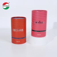 China Custom Recyclable Paper Tube Packaging 62-99mm Diameter for Cosmetics Candle Essential Oil Round Box for sale