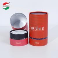 China Custom Recyclable Paper Tube Packaging 62-99mm Diameter for Cosmetics Candle Essential Oil Round Box for sale