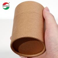 China Custom Printed Food Grade Paper Spice Shaker Tube with Tin Top 16mm to 150mm Diameter for sale