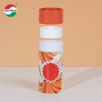 China Custom Printed Kraft Cardboard Spice Paper Tube 16mm to 150mm Eco Friendly Cylinder Packaging for sale