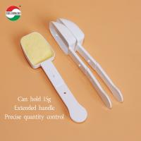 China OEM Customized Foldable PP Milk Powder Spoon 15g Food Grade Airtight Long Handle for sale