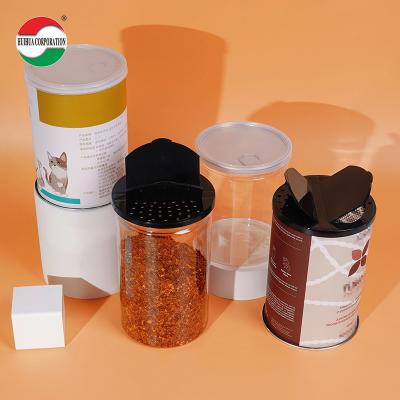 China Food Grade PET Jar 99mm Diameter for Spice Seasoning Bulk Export for sale