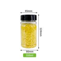 China Wholesale Plastic Spice Jars 225ml to 880ml PET Bottles with Black PP Lid for Powders for sale