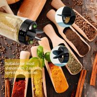 China Food Grade PET Plastic Jar with Butterfly Opening Lid for Spice Seasoning Salt MSG 500ml for sale