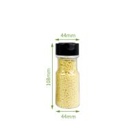China PET Plastic Seasoning Bottle 100ml 200ml Multipurpose Spice Jar Salt Pepper Shaker for sale