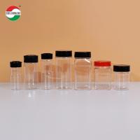 China Food Grade PET Plastic Jar 500ml with Butterfly Lid Screw Top Cap for Spice Seasoning Storage for sale