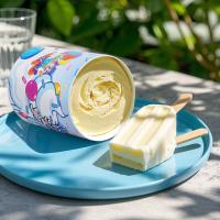 China Eco-Friendly Recyclable Paper Composite Cans with Metal Lid 109ml 500ml for Ice Cream for sale