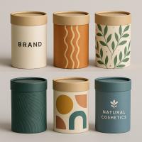 China Customizable Biodegradable Kraft Paper Tube Food Packaging 16mm-150mm Diameter Food Grade Cardboard Cylinder for sale