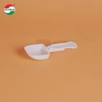 China Wholesale Foldable White PP 10ML Solid State Dual-Use Food Grade Plastic Scoop Measuring Scoop for sale